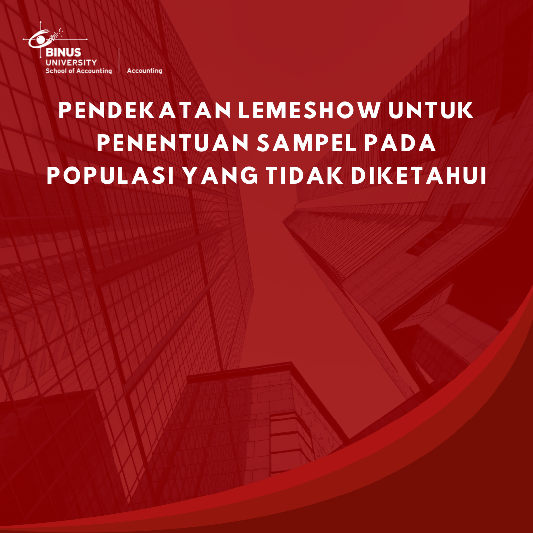Pendekatan Lemeshow untuk Penentuan Sampel pada Populasi yang Tidak ...
