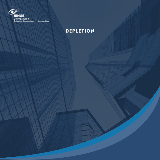 Depletion – Accounting