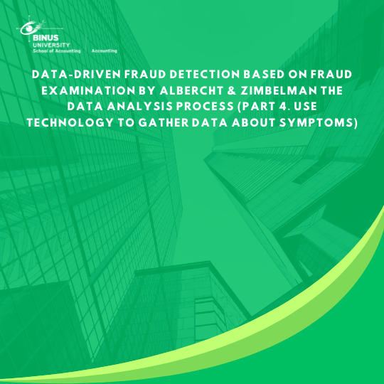 DATA-DRIVEN FRAUD DETECTION BASED ON FRAUD EXAMINATION BY ALBERCHT & ZIMBELMAN The Data Analysis ...